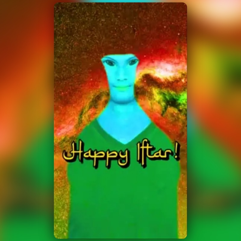 Alien Happy Iftar Filter by Imam Dev | Snapchat Lenses