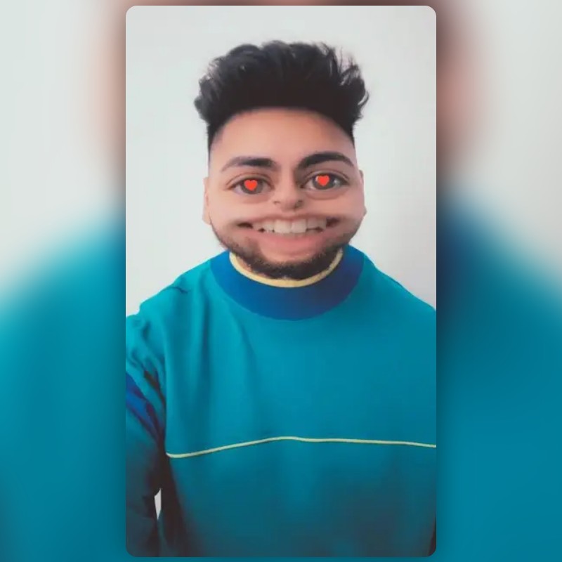 Big Mouth in Love Filter by Snapchat | Snapchat Lenses