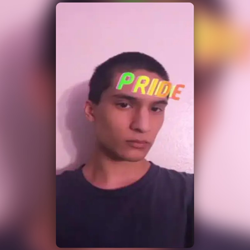 PRIDE TEXT Lens by Snapchat - Snapchat Lenses and Filters