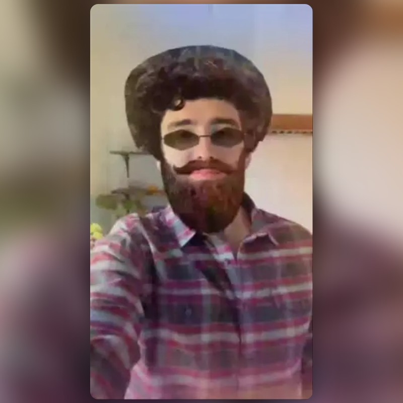 Curly hair & beard Filter by Honey Raaj | Snapchat Lenses