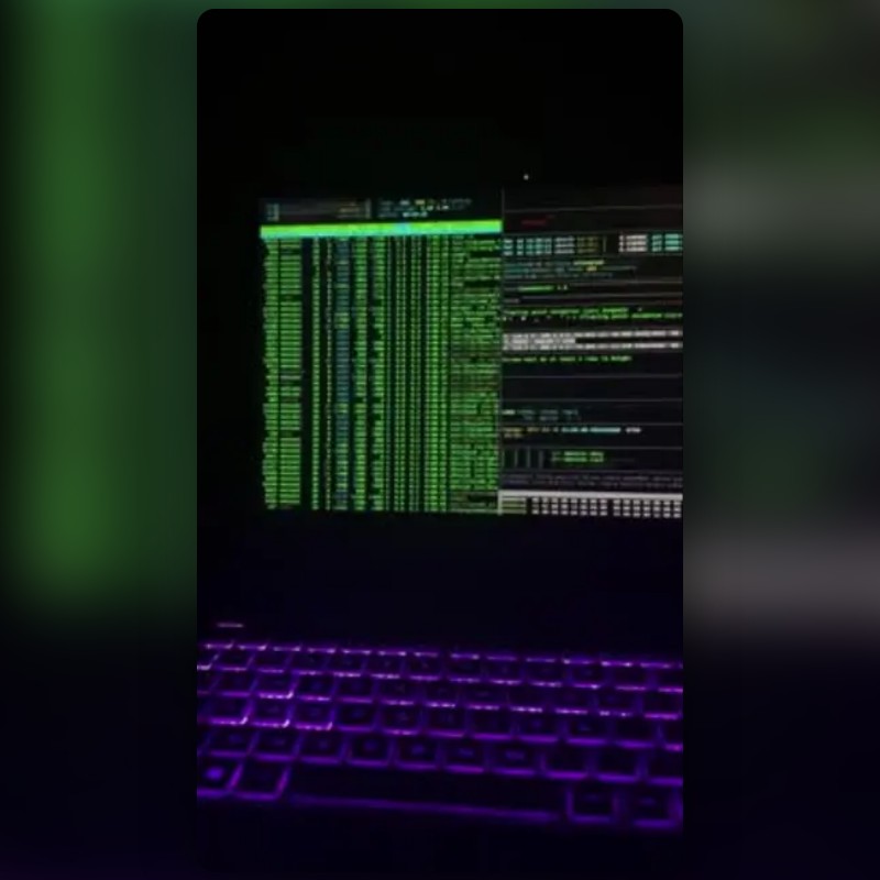 Fake Hacking Lens by Karam💫 - Snapchat Lenses and Filters