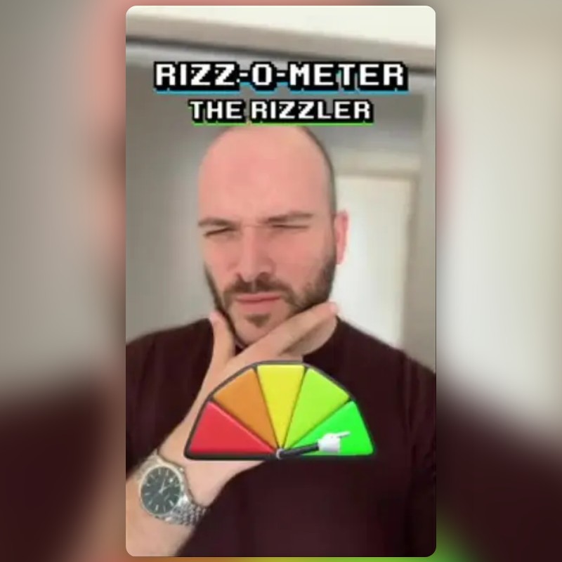 Rizz-O-Meter Filter by Luka Lan Gabriel | Snapchat Lenses