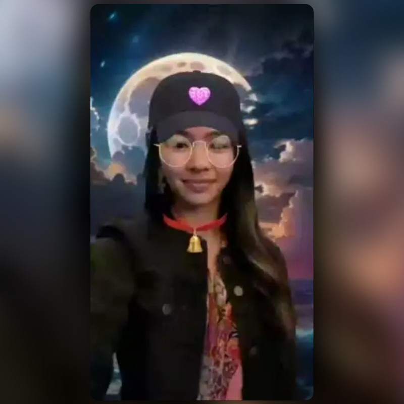 Moon Filter by Rakesh Kumar | Snapchat Lenses