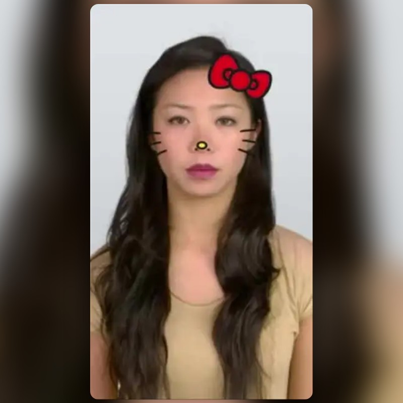 Hello Kitty Filter by Whitney 💞 | Snapchat Lenses