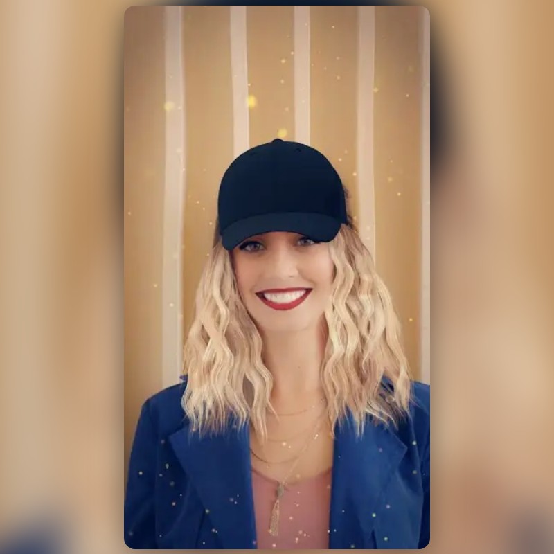Black Cap Look Lens by Snapchat - Snapchat Lenses and Filters