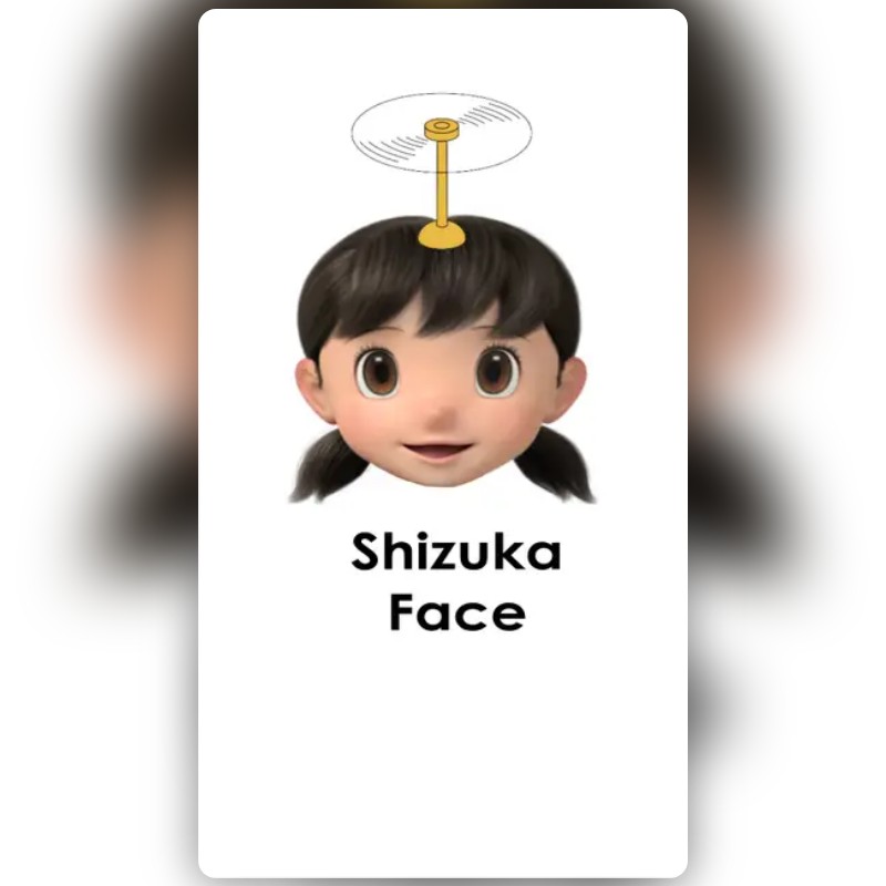 เลนส์ Shizuka Face สร้างโดย Indika Ade Pramesti - เลนส์และฟิลเตอร์ Snapchat
