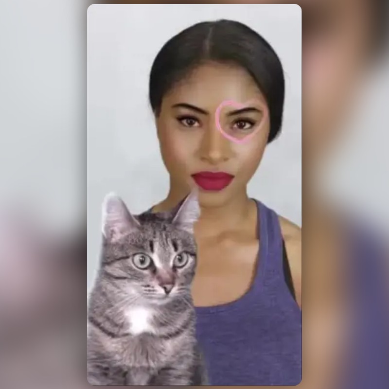Heart look Lens by Muskan Chawla - Snapchat Lenses and Filters