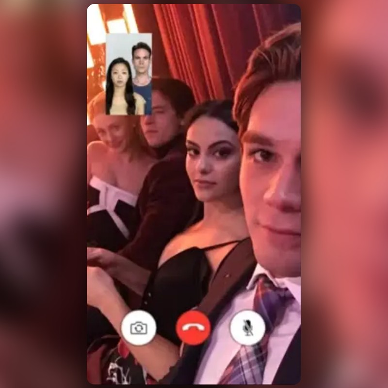 Facetime Riverdale Filter by lili | Snapchat Lenses