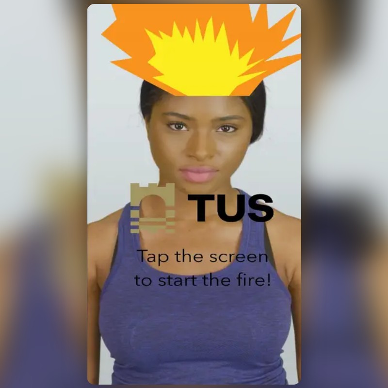 TUS Fire Filter by Andrew Neill | Snapchat Lenses