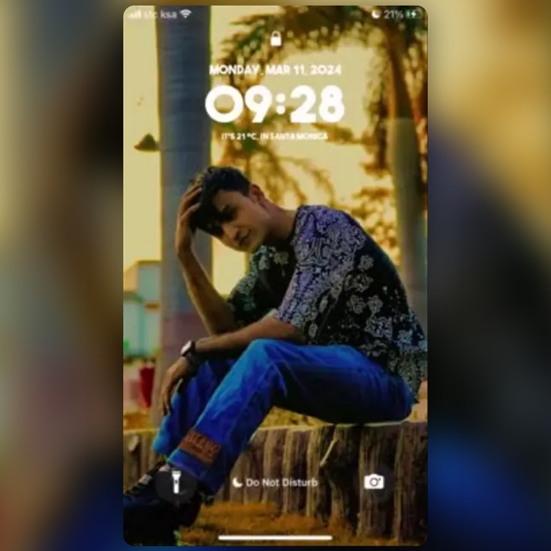 IOS SCREEN LOCK Filter by Faizy Shaikh | Snapchat Lenses