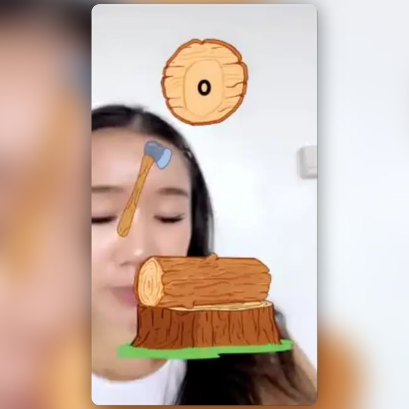 Wood Chooper Filter by Pudgy Penguins | Snapchat Lenses