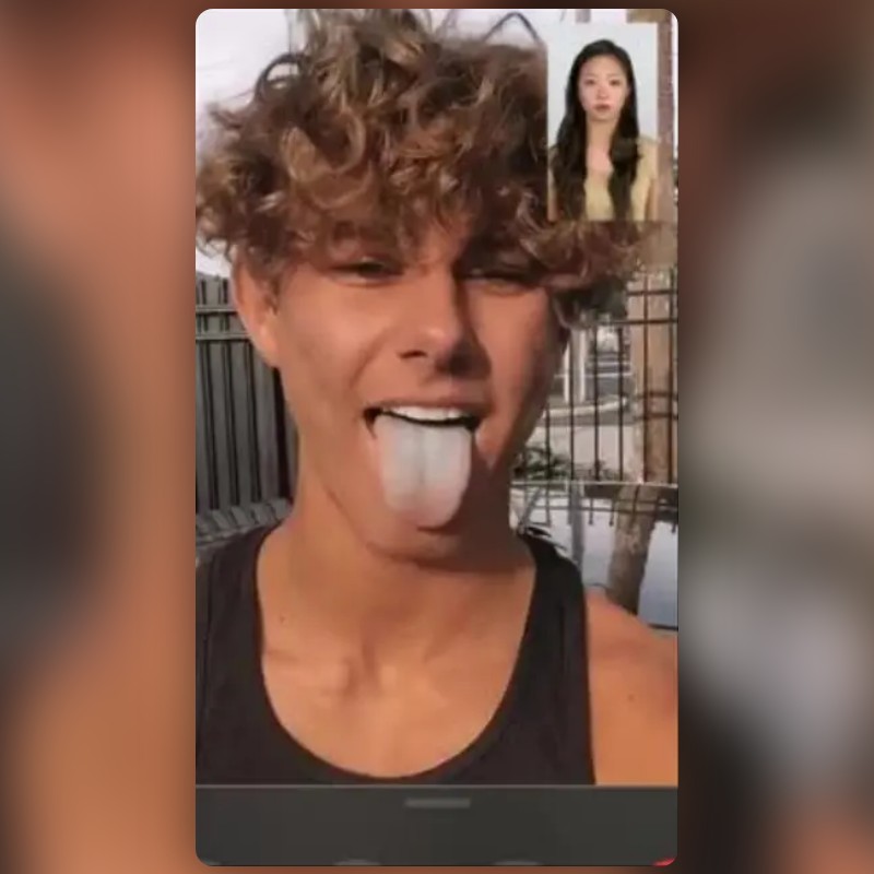 FaceTime Lenny Lens by Lenny Miller - Snapchat Lenses and Filters