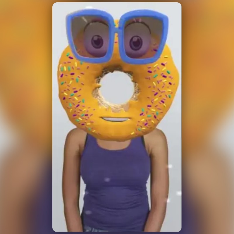 Disco Donut Lens by Phil Walton - Snapchat Lenses and Filters