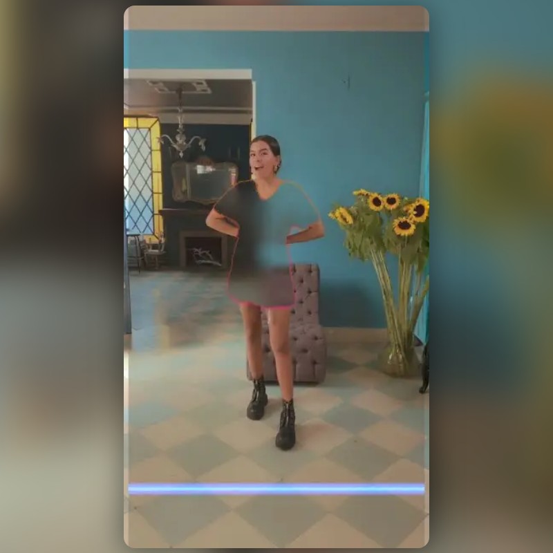 Invisible Clothes Filter by Snapchat | Snapchat Lenses