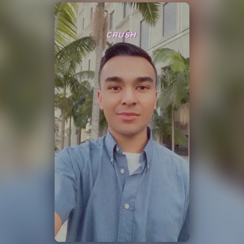 Crush Mood Lens by Snapchat - Snapchat Lenses and Filters