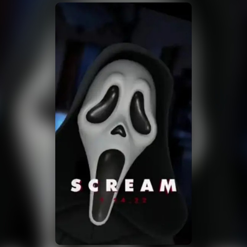 Ghostface Lens by Paramount Pictures - Snapchat Lenses and Filters