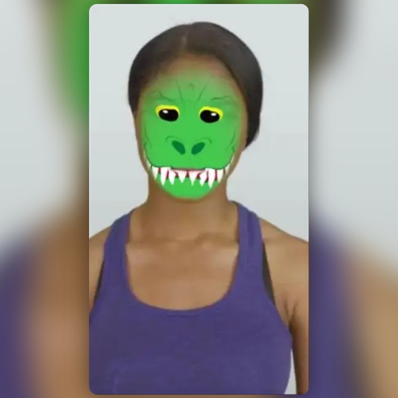 Dinosaur Lens by Crystal 🤪💕🤞🏽 - Snapchat Lenses and Filters