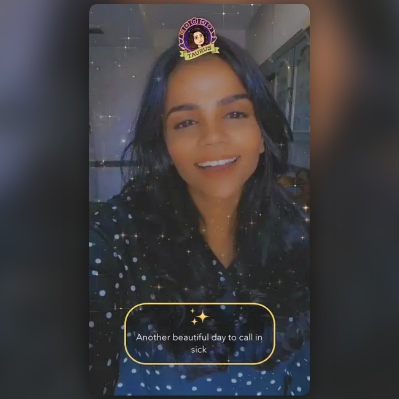 Everyday Horoscope Lens by Snapchat - Snapchat Lenses and Filters