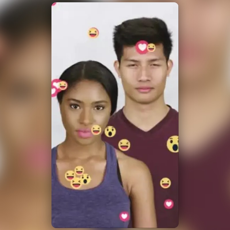 Rising Reactions Lens by Aleks Brzoska - Snapchat Lenses and Filters