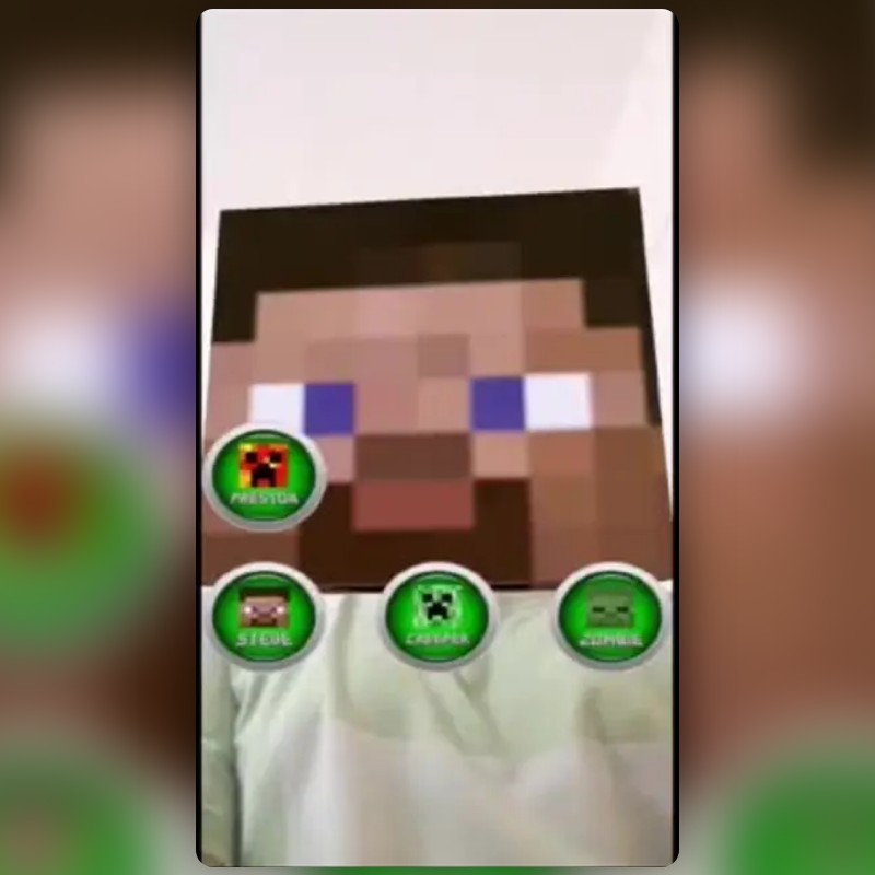 Minecraft Lens by Sandhya Anand - Snapchat Lenses and Filters