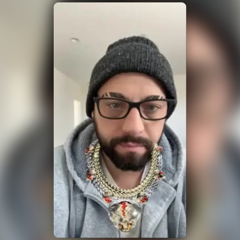 Choppa Iced Out Lens by NLE Choppa - Snapchat Lenses and Filters