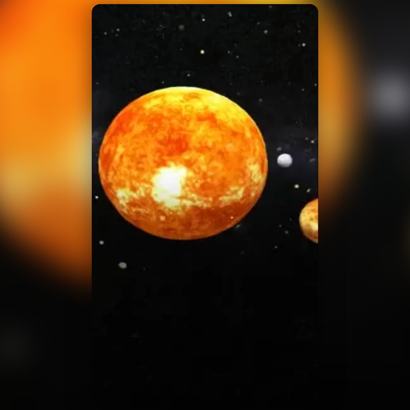 Solar System Lens by Ben - Snapchat Lenses and Filters
