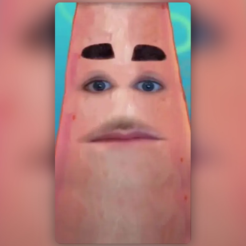 Crazy Patrick Filter by objectspace | Snapchat Lenses
