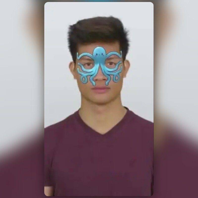 octopus face Lens by allmunass - Snapchat Lenses and Filters