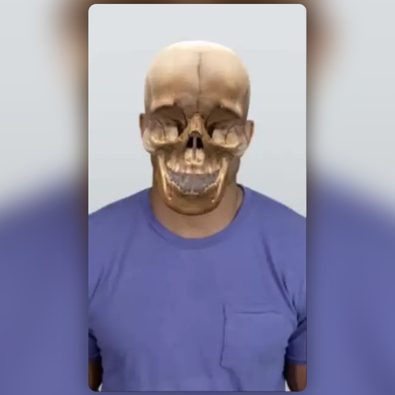 Skull Lens by Marlon Mifsud - Snapchat Lenses and Filters