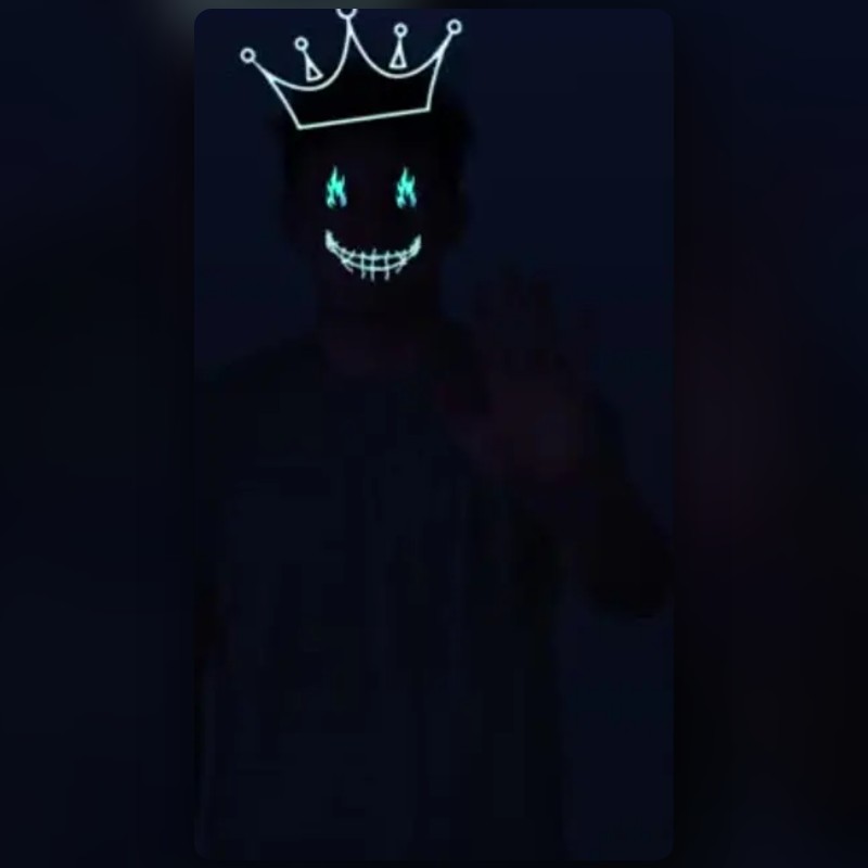 Neon King Filter by Omee | Snapchat Lenses