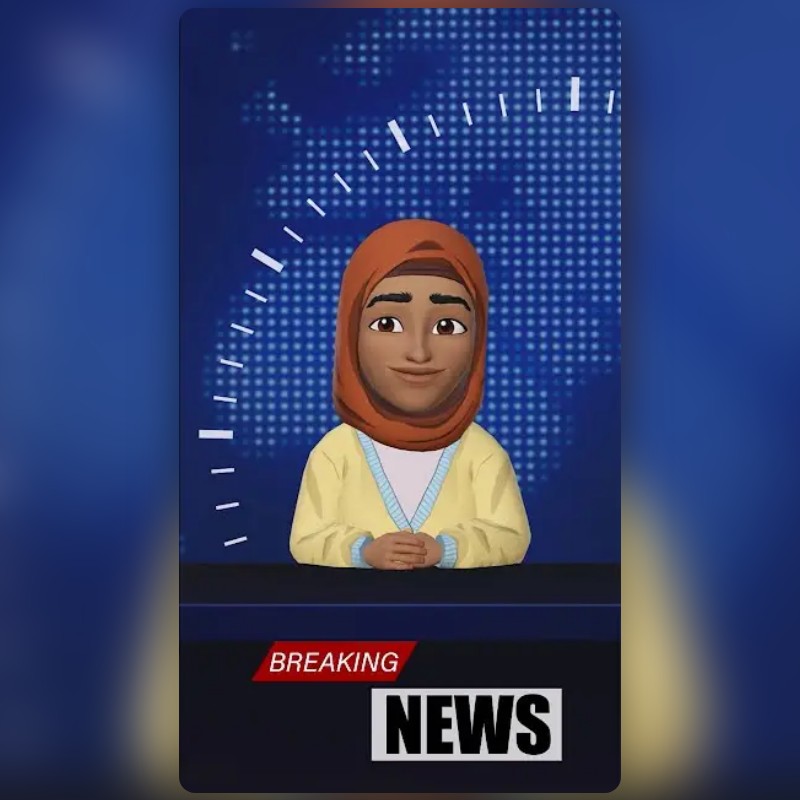 News Anchor Lens by Snapchat - Snapchat Lenses and Filters
