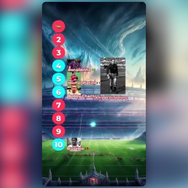Football Rank Lens by Simon QR 🦖 - Snapchat Lenses and Filters
