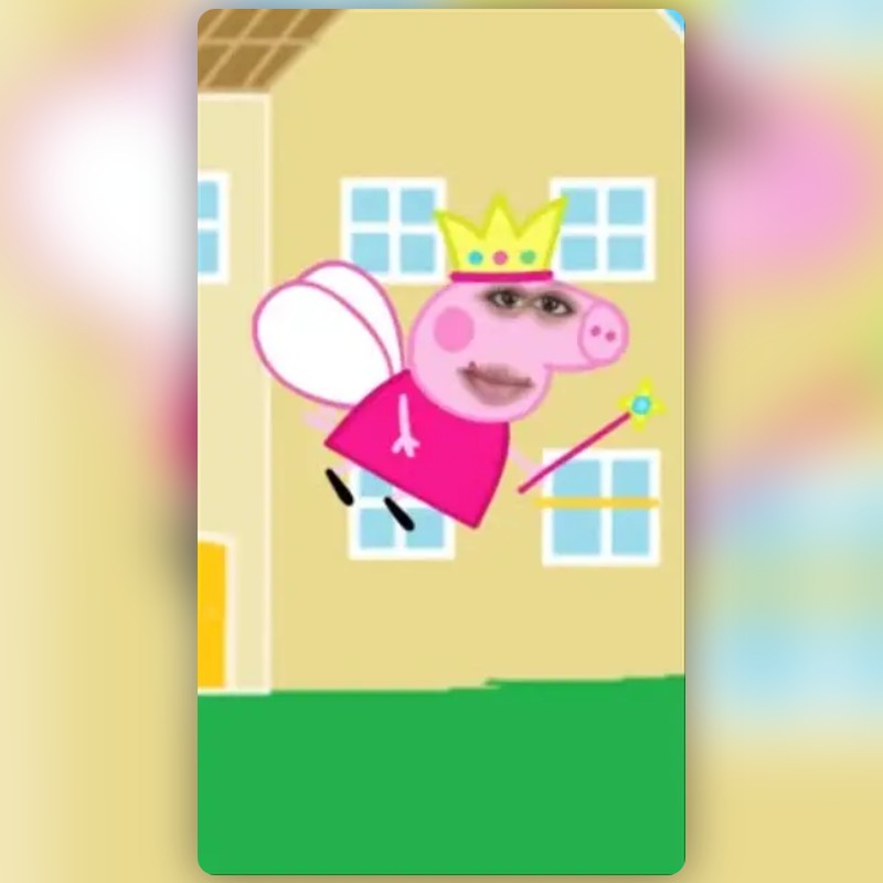 peppa alive Lens by Peder - Snapchat Lenses and Filters