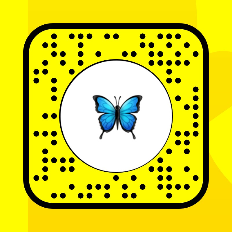 blue butterfly Lens by lily ♡ - Snapchat Lenses and Filters