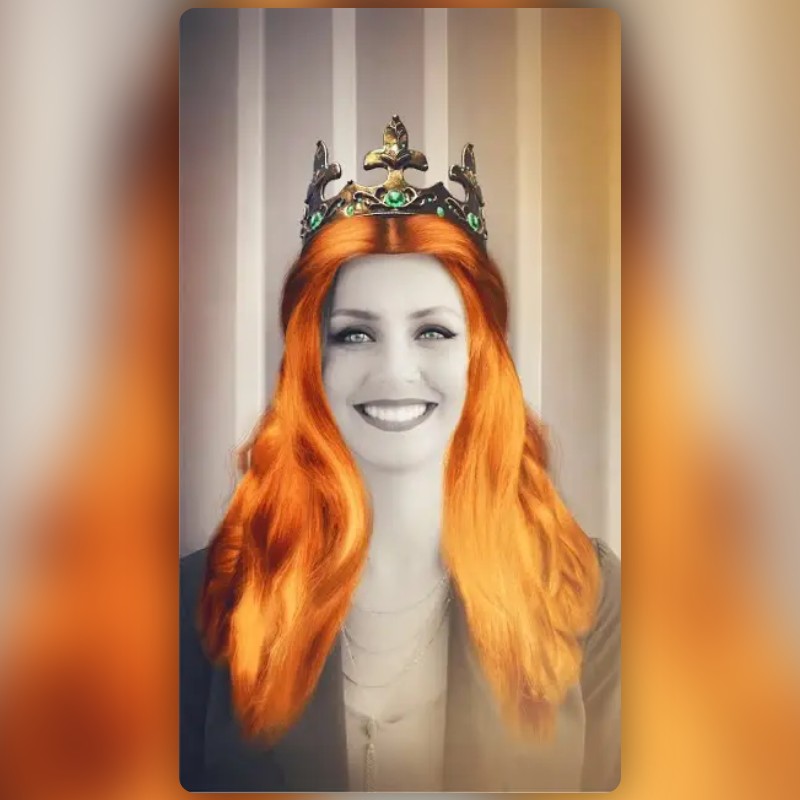 Shiny Queen Filter by Snapchat | Snapchat Lenses