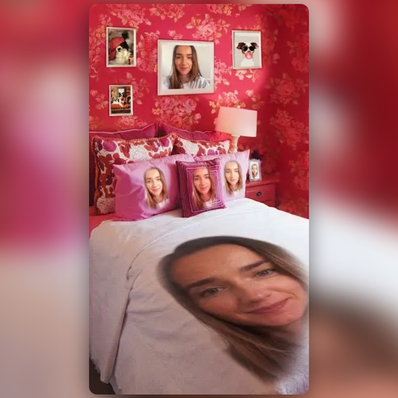 Fan Room Lens by Snapchat - Snapchat Lenses and Filters