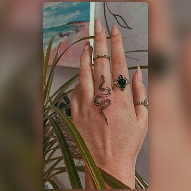 animals tattoo Lens by Princess TARAF 🤳🏻 .. - Snapchat Lenses and Filters