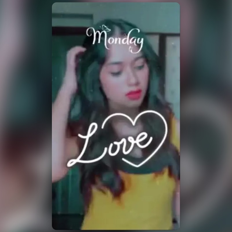 Love Filter by Sunny Bahadurpuria🎥 | Snapchat Lenses