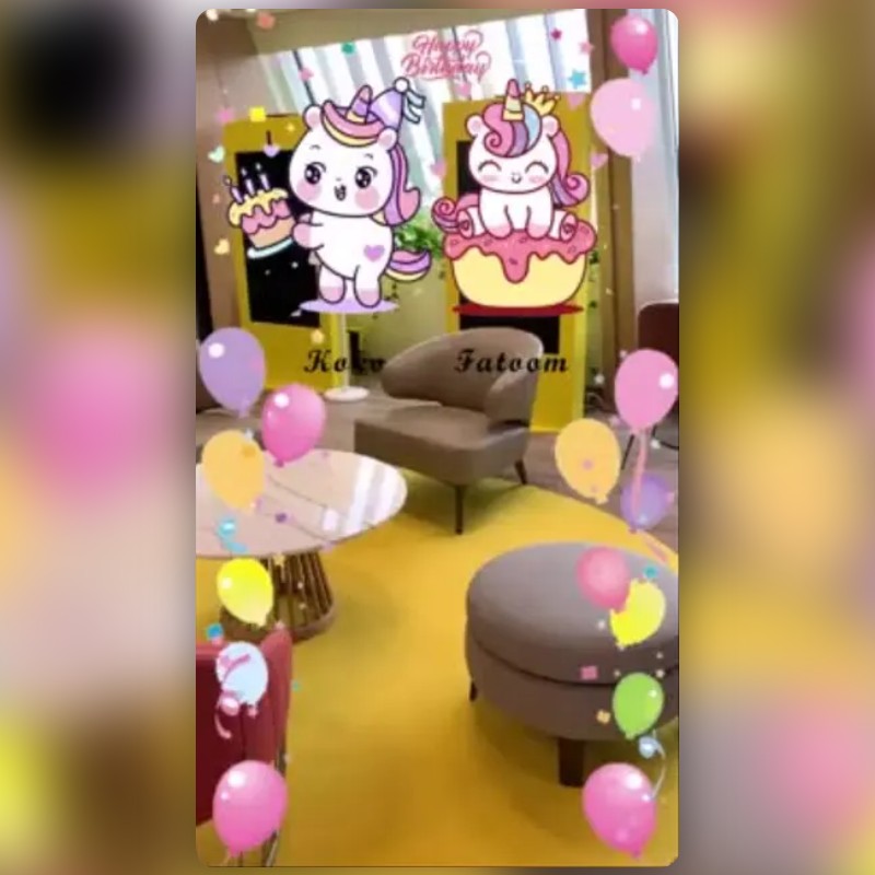 koko fatoom Filter by Laiali14 | Snapchat Lenses