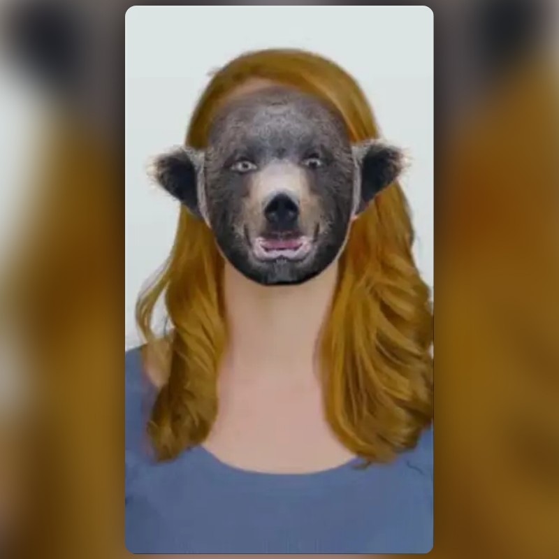 BEAR-GRIZZLY Filter by jp pirie | Snapchat Lenses