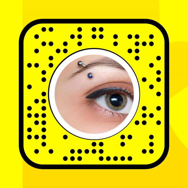 Eyebrow Piercing Lens by 𝔅®️ - Snapchat Lenses and Filters
