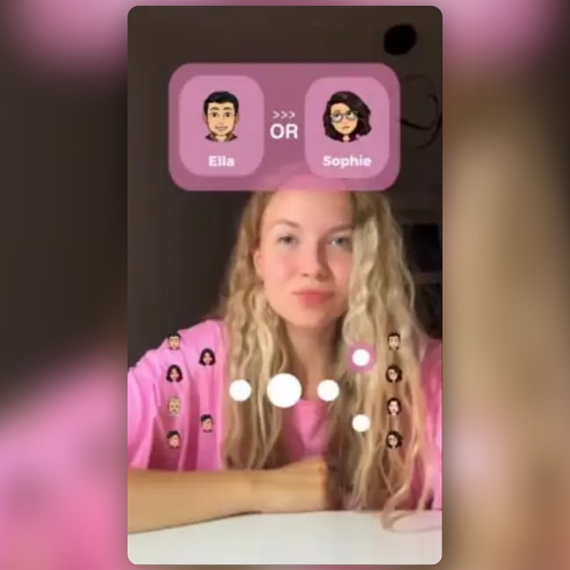 Friends Bracket Filter by Baruch | Snapchat Lenses