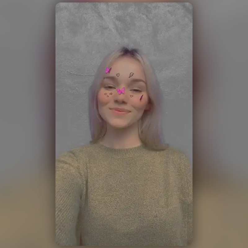 Stickers with Butterflies Filter by Snapchat | Snapchat Lenses