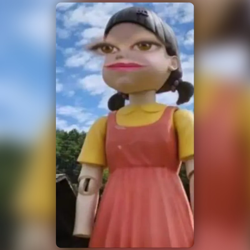 Squid Game Lens by bernadette☁️ - Snapchat Lenses and Filters