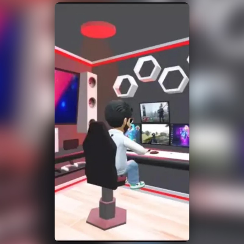 Moji Gamer Lens by Snapchat - Snapchat Lenses and Filters