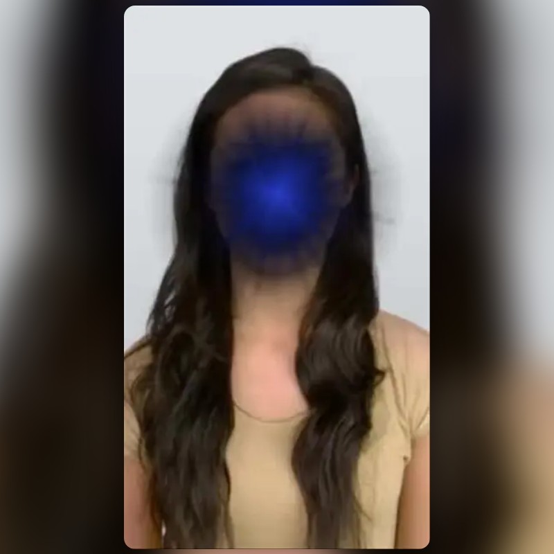 Blue Flash Lens by irem - Snapchat Lenses and Filters