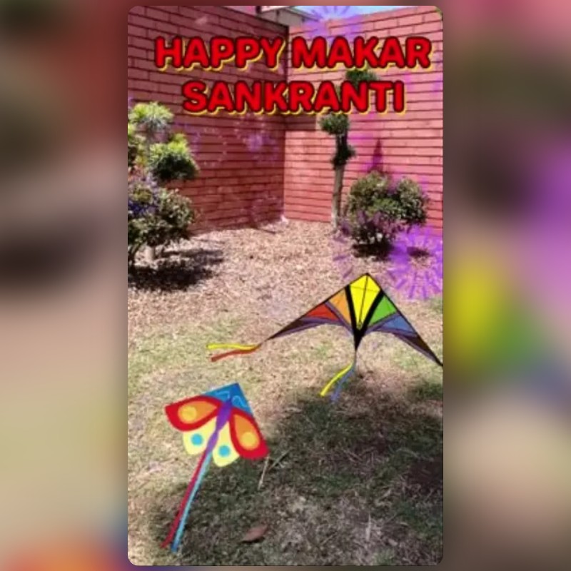 makar sankranti Filter by TREK🚀 | Snapchat Lenses