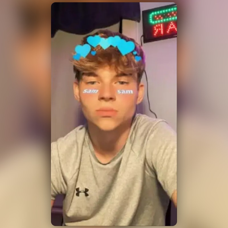 sam Lens by chesney - Snapchat Lenses and Filters
