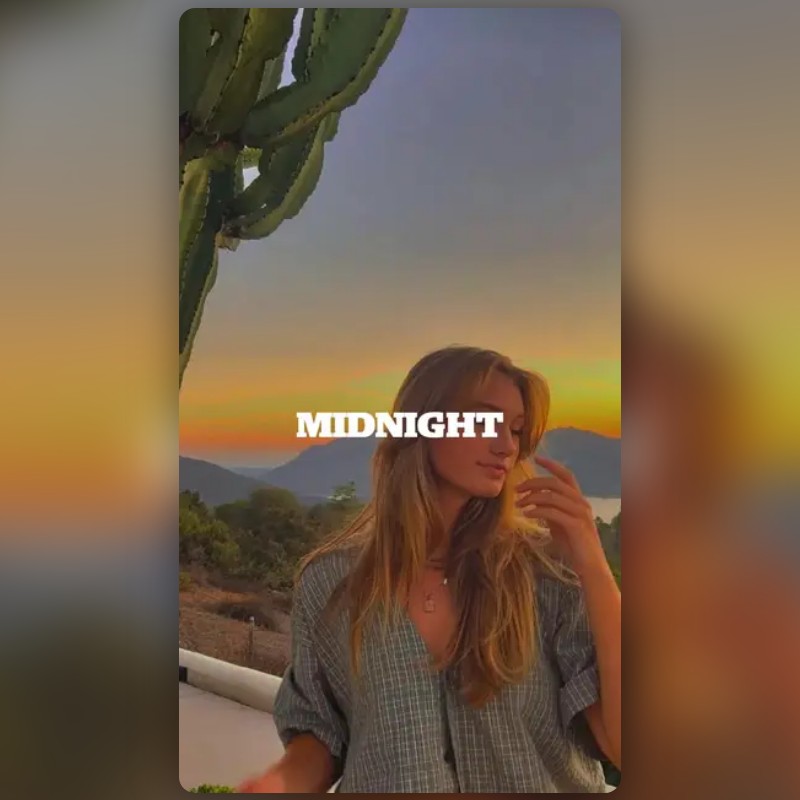 Midnight Lens by Christopher Manning - Snapchat Lenses and Filters