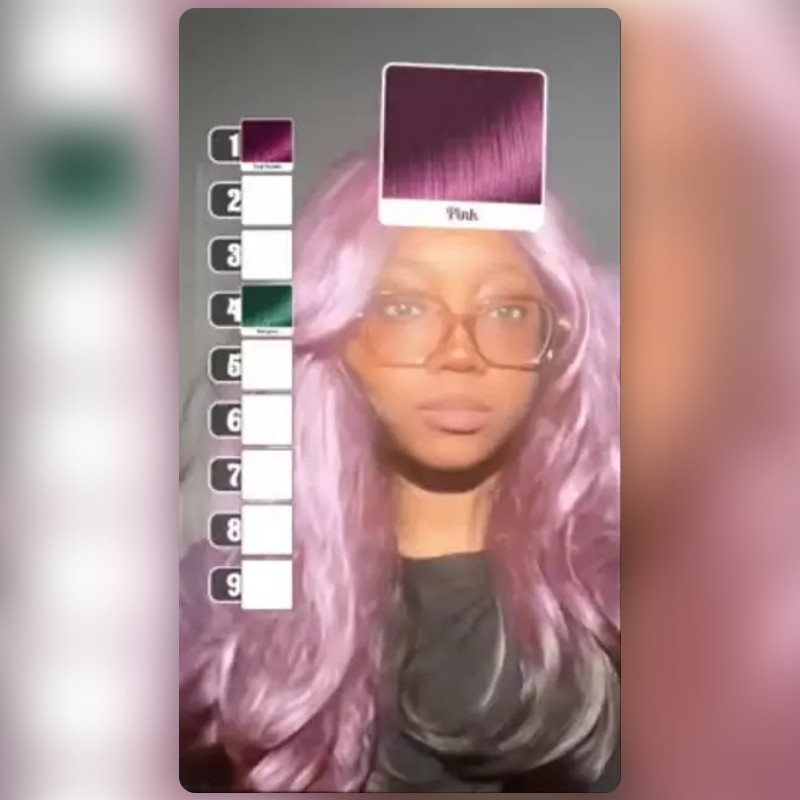 Hair Colors Rank Filter by Sitan 🦋 | Snapchat Lenses